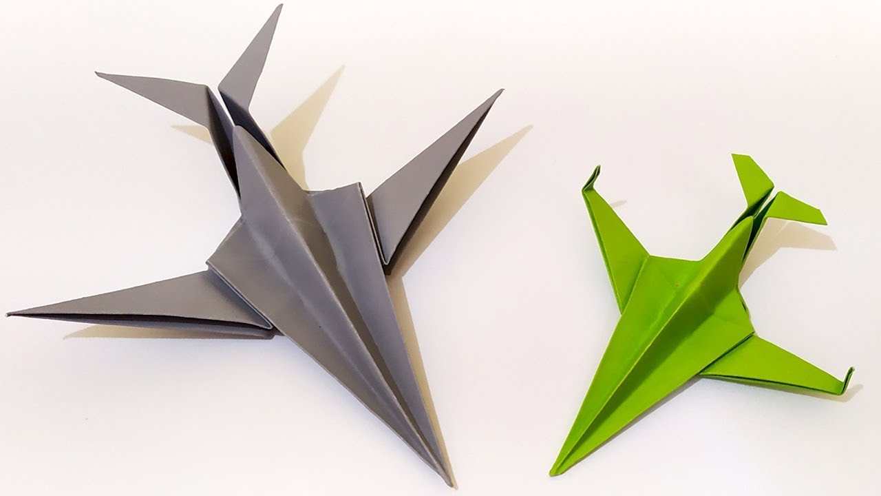 COMO FAZER O MELHOR PLANO DE PAPEL EM ETAPAS SIMPLES / PLANO ORIGAMI ...