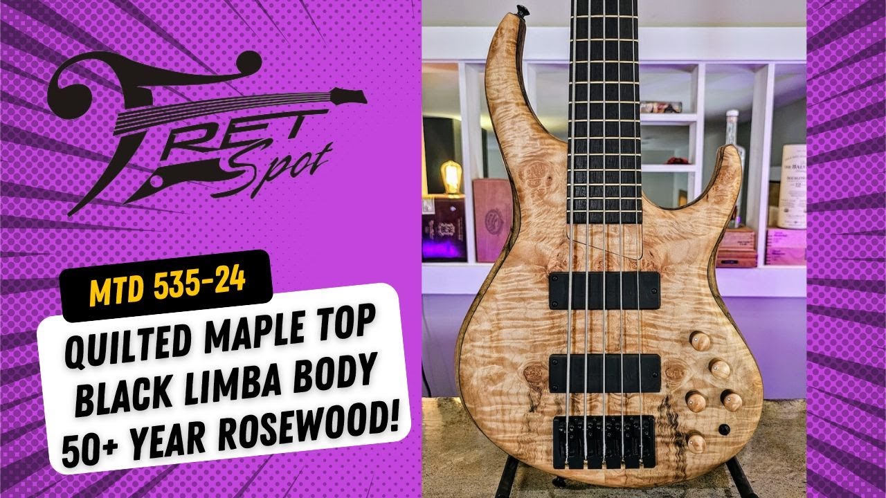 MTD 535-24 Bass – The Perfect Blend of Maple, Limba, and Wenge ...