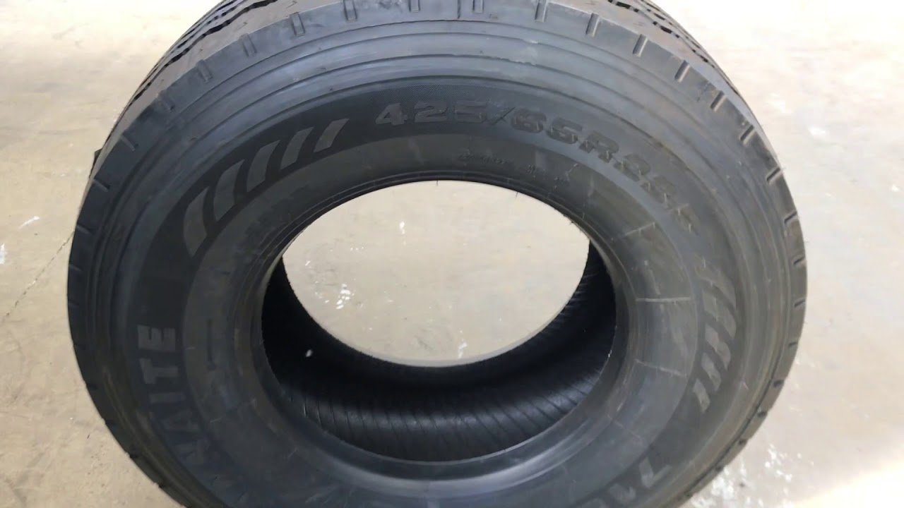 Annaite 425/65r22.5 716 - YouTube