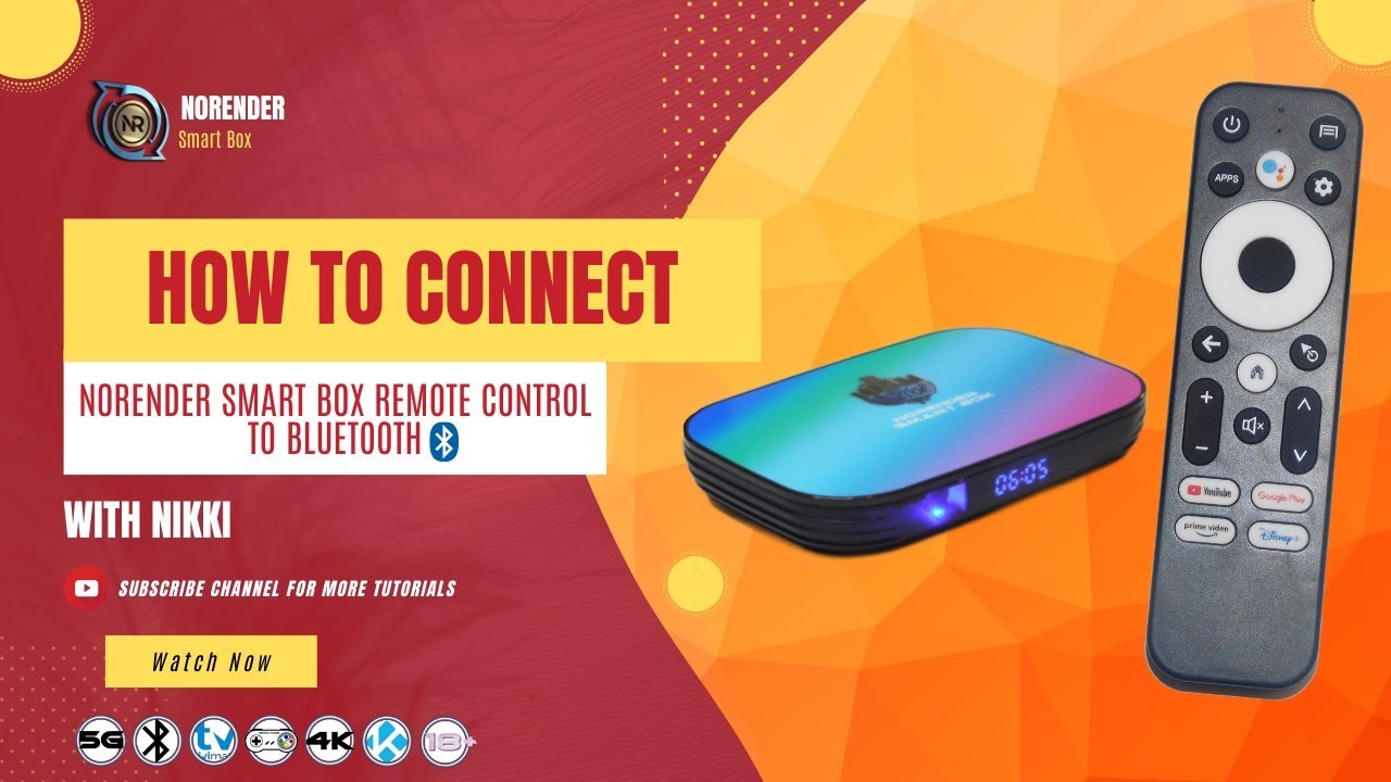 How to Pair Your N0Render Smart Box Remote via Bluetooth - YouTube