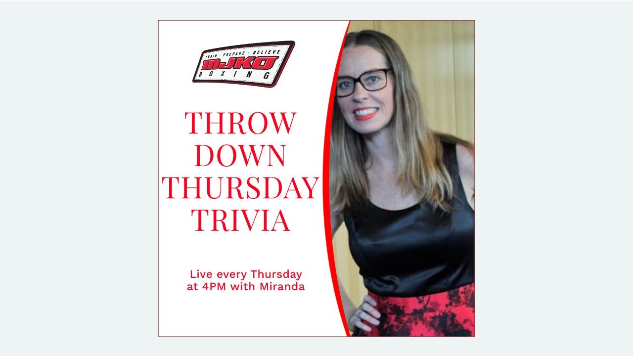 Throwdown Thursday Trivia [Week 3] | August 27, 2020 - YouTube