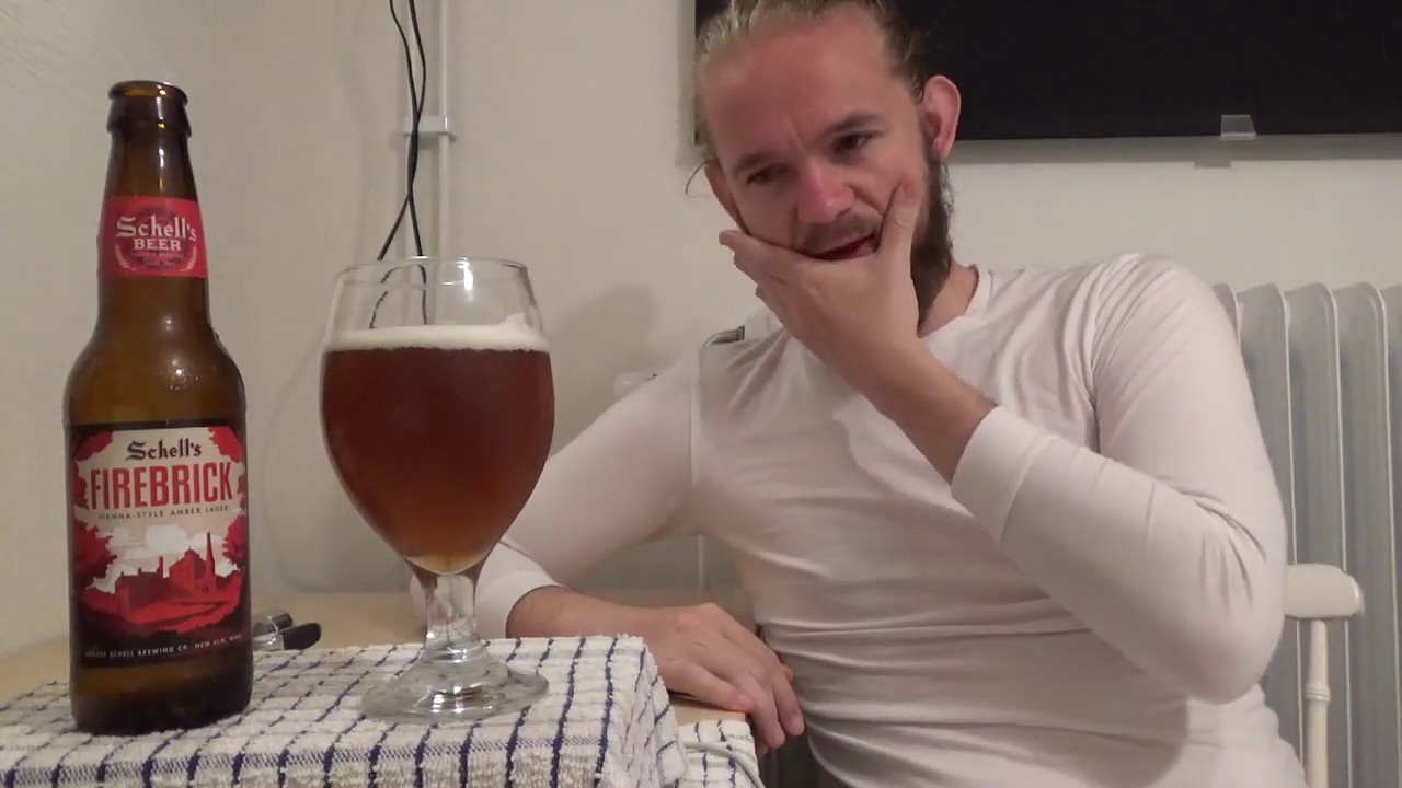 Beer Review #1772: August Schells Brewing Co. - Firebrick (MN, #USA) # ...