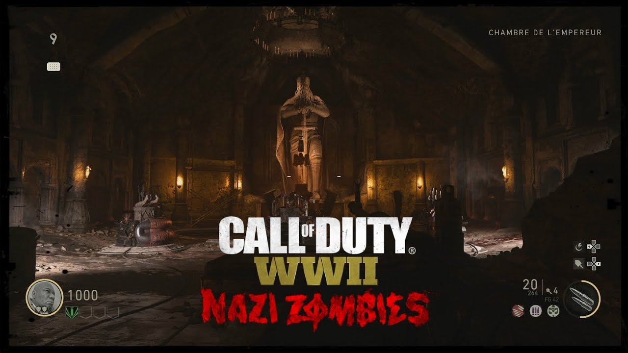Call Of Duty WW2 : Découvrons le mode ZOMBIES et les premiers SECRETS ...