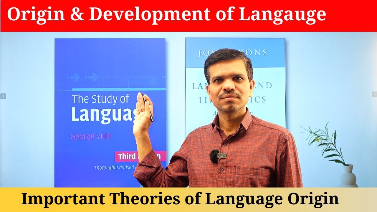 Origin of Language | Development of Language | #literaturesimply - YouTube