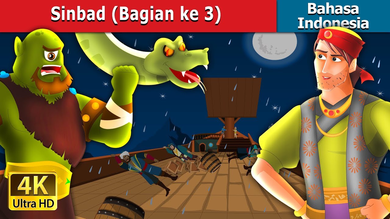 Sinbad (Bagian ke 3) | Sinbad the Sailor (Part 3) in Indonesian ...