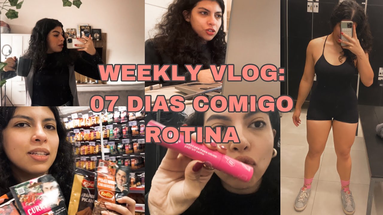 VLOG: UMA SEMANA COMIGO/ MORANDO SOZINHA+ CLT+ MÃE DE PET E SURTANDO ...