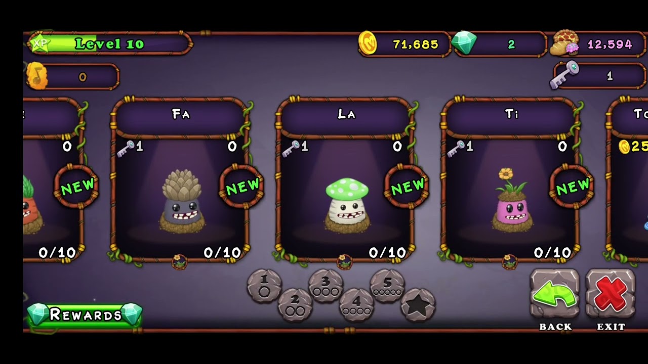 my singing monster part 2 market - YouTube