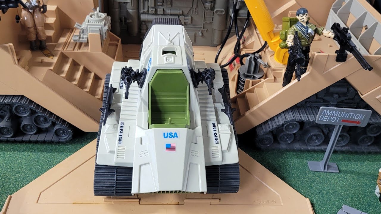 GI Joe Triple T Tank Disassembly and Reassembly. Sgt. Slaughters Triple ...