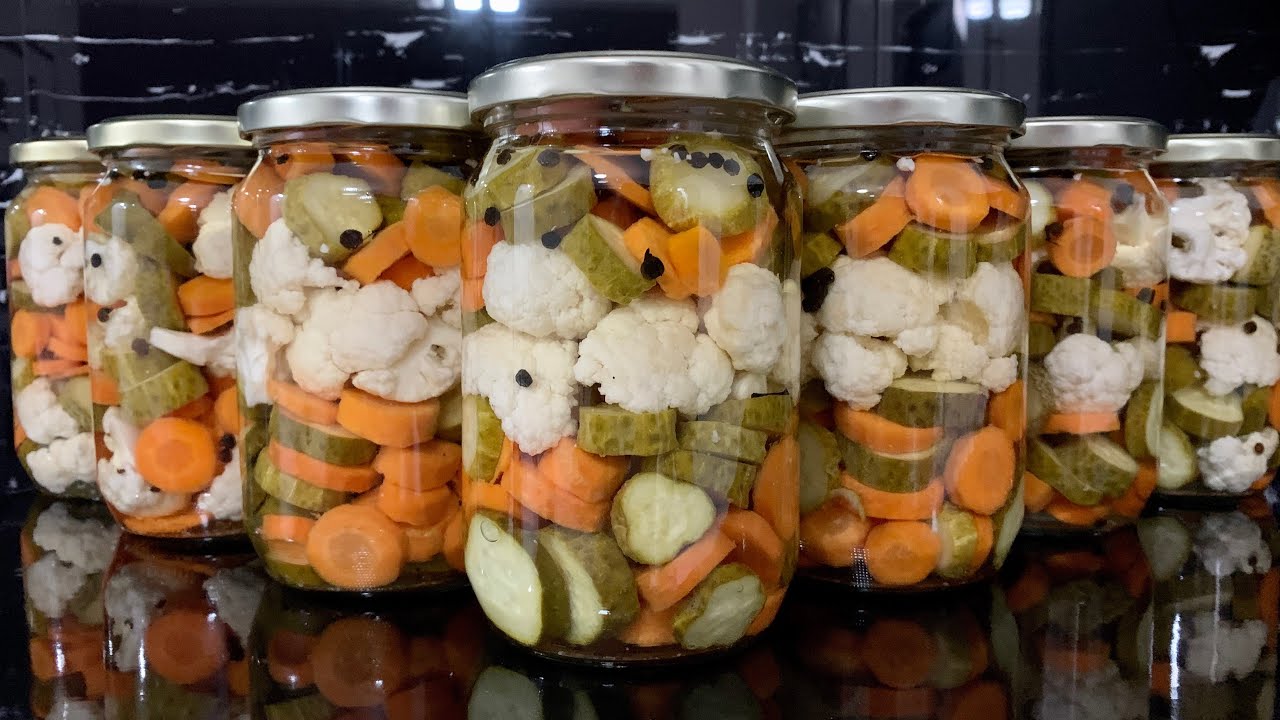 Turshi e Përzier me 3 Përbërës , që bëhet Shumë e Shijshme dhe nuk ...