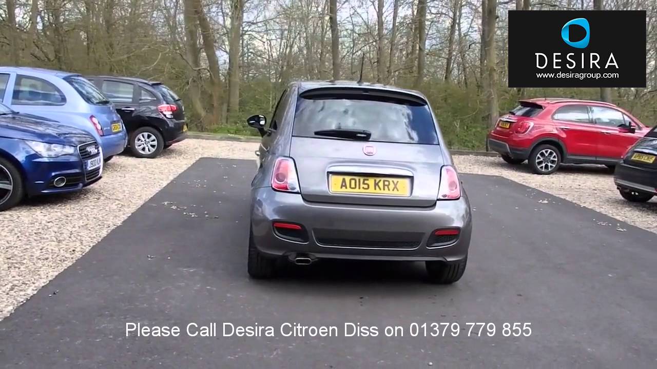 AO15KRX Fiat 500 DESIRA DISS CITROEN - YouTube