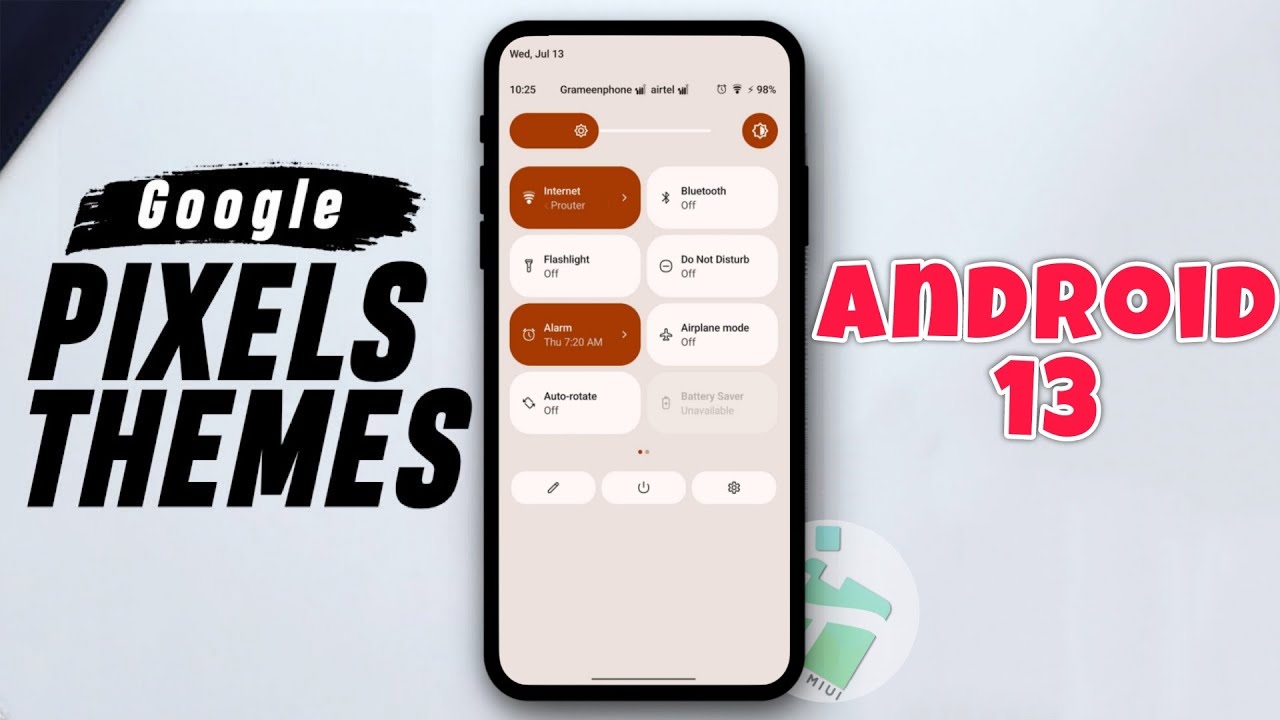 Android 13 🔥 Customisation For Xiaomi/Redmi/Poco Devices | MIUI Themes ...