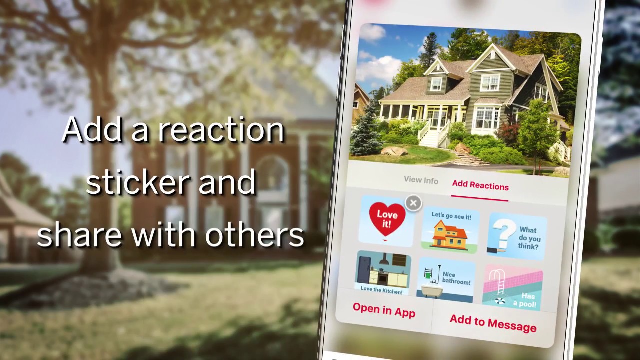 Realtor.com® iMessage App Extension - YouTube