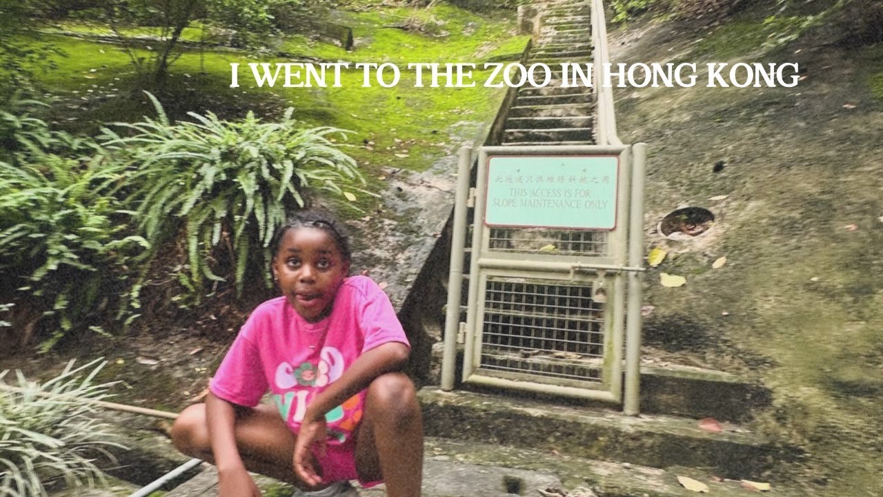 My first Zoo visit abroad in Hong Kong - YouTube