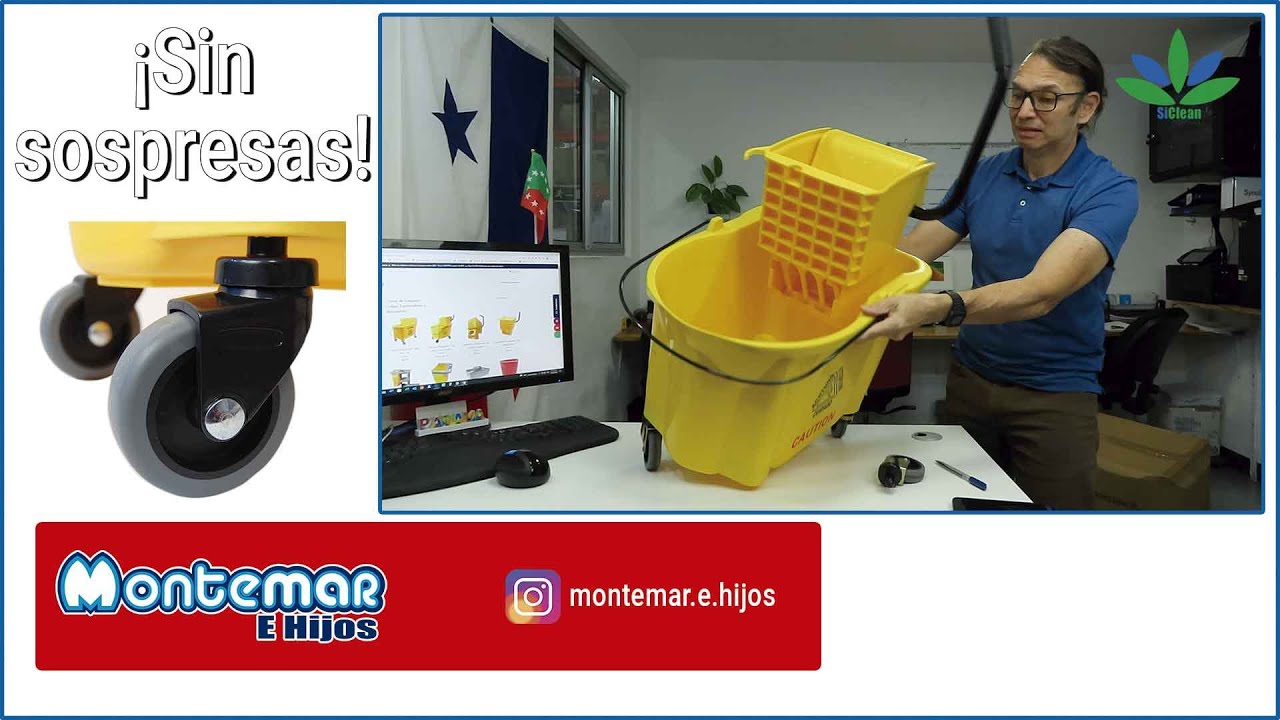 Tutorial Ensamble Cubo Con Exprimidor | Énfasis En Las Ruedas ...