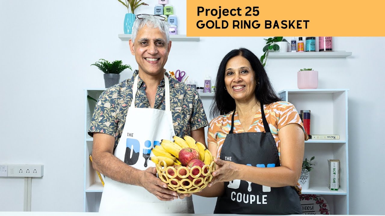 Gold Ring Basket - DIY Couple - YouTube