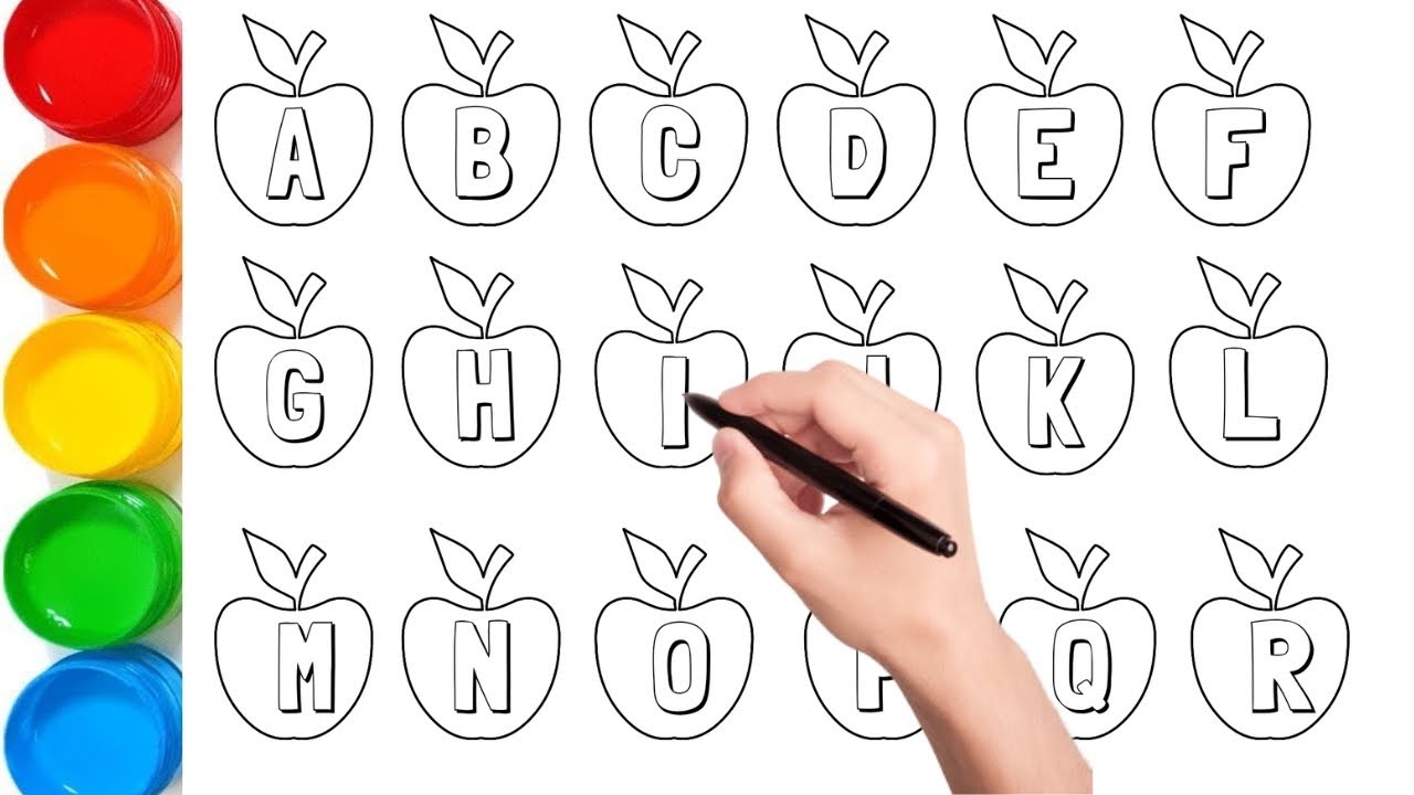Abc phonics song,alphabets a to z,A for Apple,abcde,#kidssong #abcd # ...