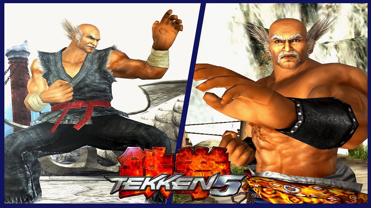 Tekken 5 All Outfits - Heihachi Mishima 4K - YouTube