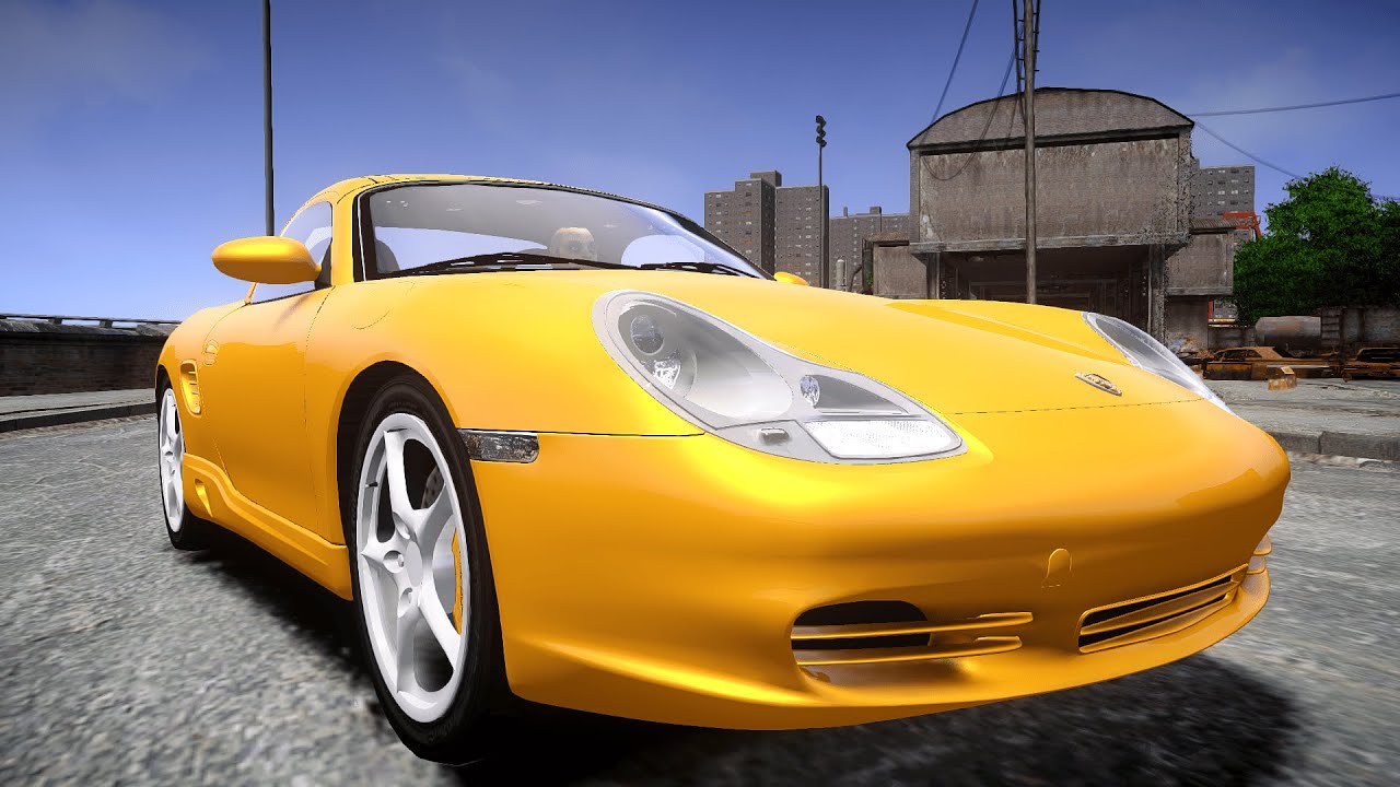 GTA IV 2003 Porsche Boxster S Crash Testing - YouTube