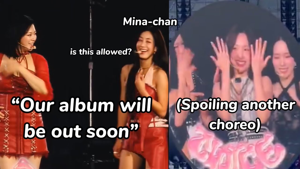 twice casually *spoiling* their comeback on the coldplay concert (ft ...