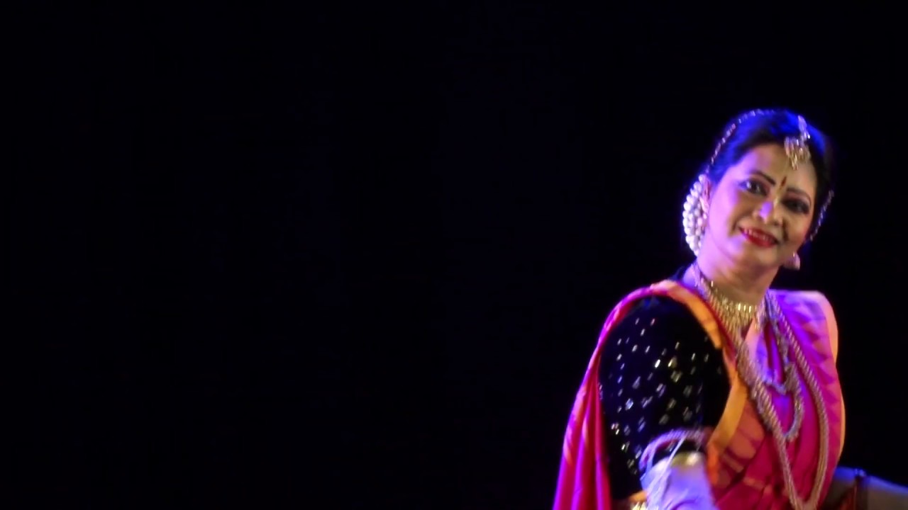 MANIPURI DANCE - Radha Roop Varnan by Rikhia Basu - YouTube