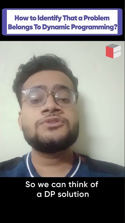 How to identify dynamic programming problems #shorts - YouTube