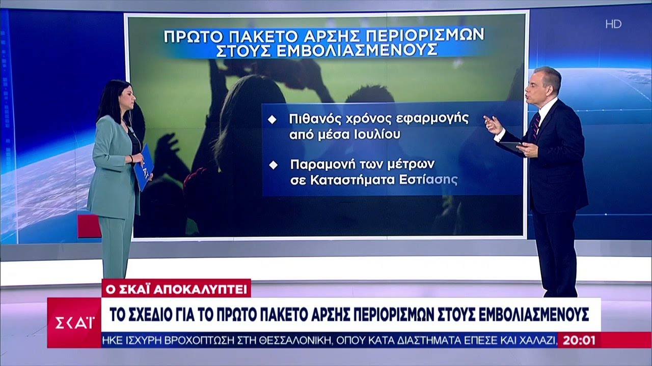 Το σχέδιο για το πρώτο πακέτο άρσης περιορισμών στους εμβολιασμένους ...