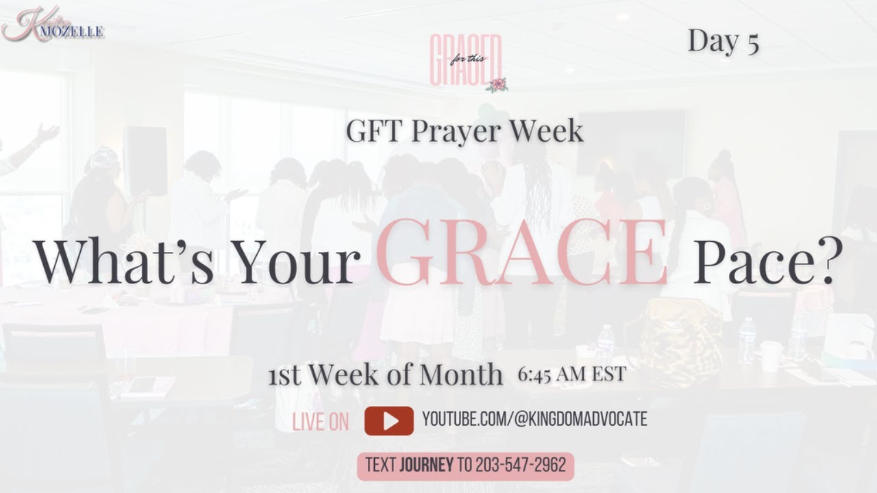 EVOLVE | What’s Your Grace Pace? | GRACED for This - YouTube