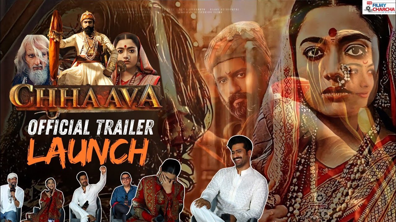 Fun Q&A at Chhaava Trailer Launch | Rashmika Mandana, Vicky Kaushal ...