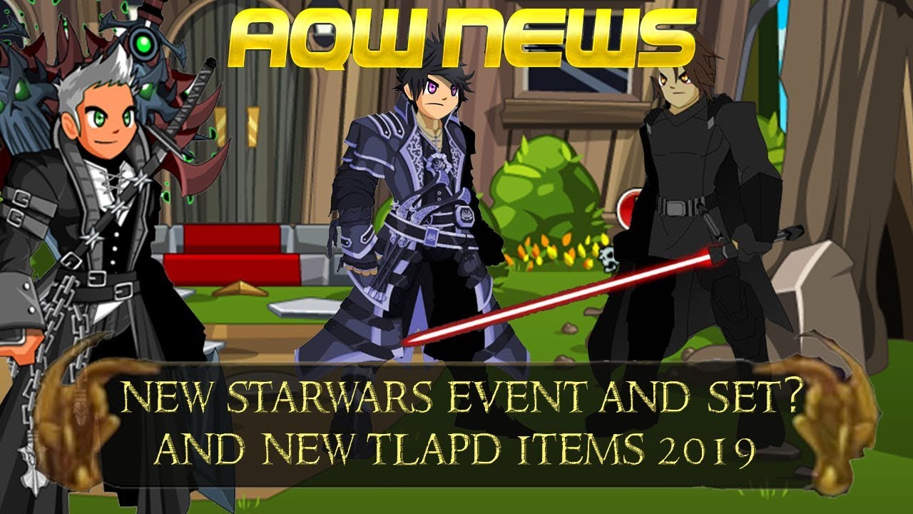 AQW New Starwars Event 2019 ?! | Void Naval Commodore Set and Starwars ...