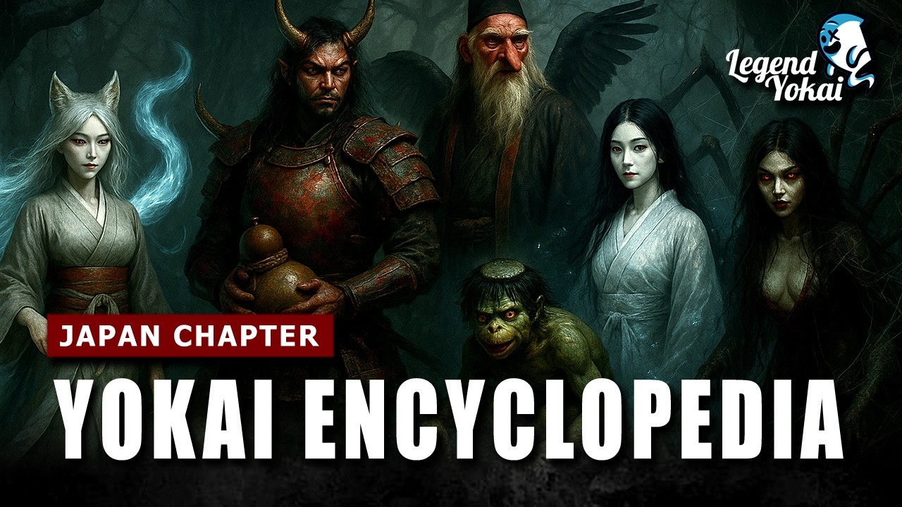 Yokai Encyclopedia - 4 Hours of Japanese Yokai & Urban Legends - YouTube