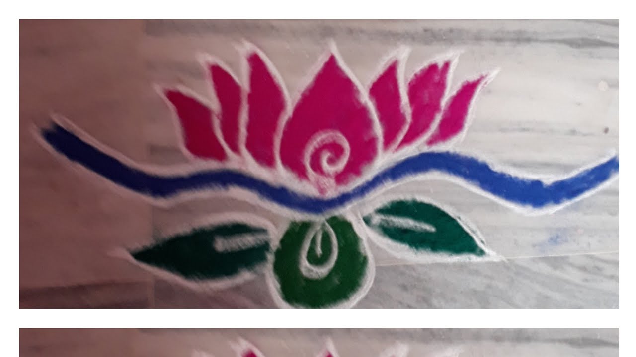 Side border/side muggu - YouTube