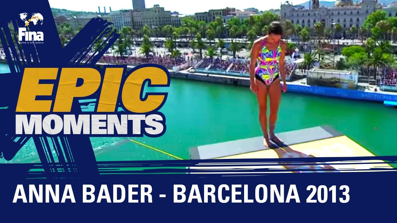 Anna Bader's INCREDIBLE 20m Final Performance at #FINABarcelona2013 ...