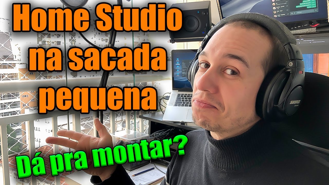 Como montar um home studio com pouco espaço | Dicas e ideias - YouTube