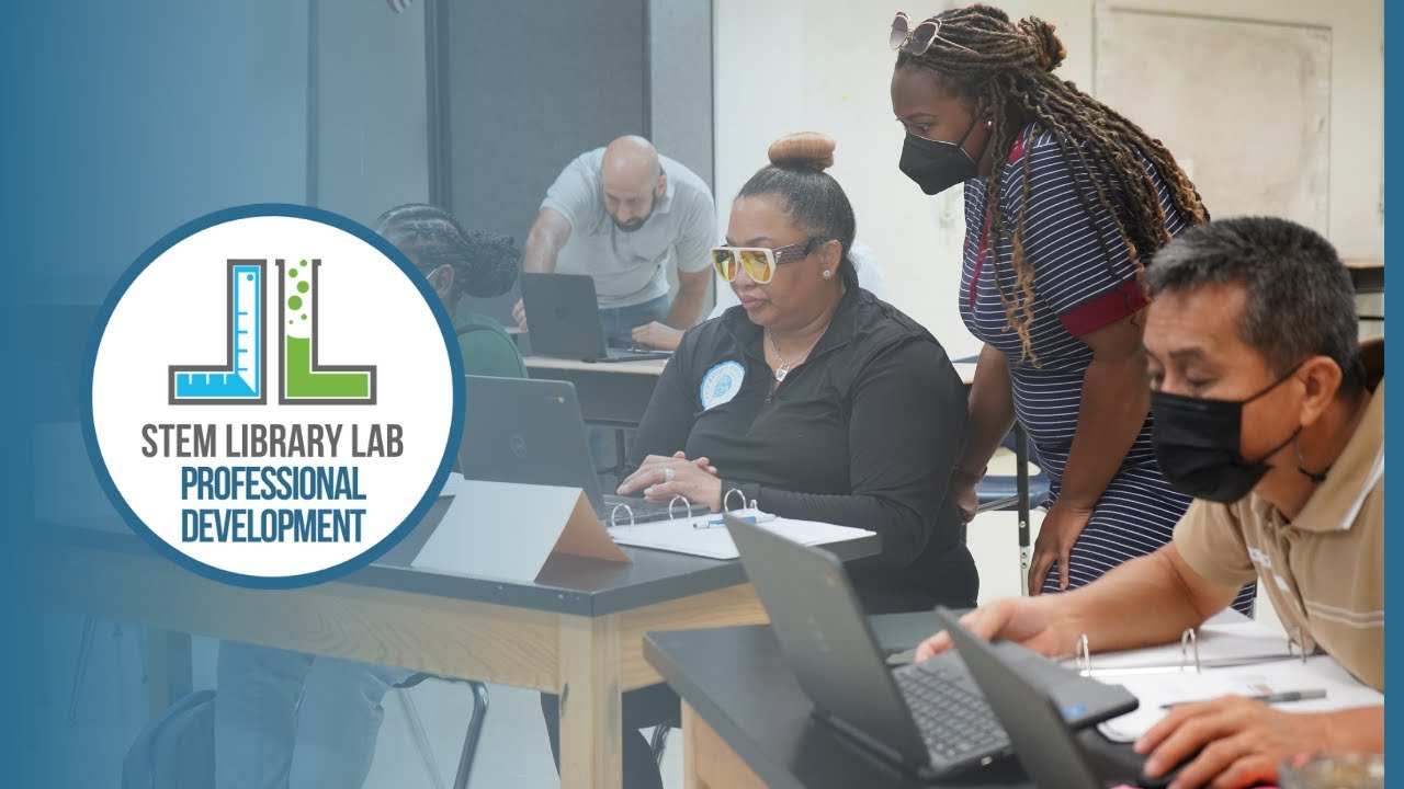 Professional Development with STEM Library Lab - YouTube