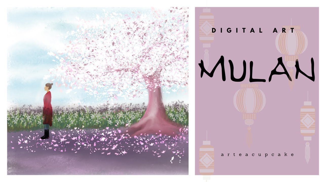 Mulan Movie Concept Digital Art for Beginners | Calming Ambient Music ...