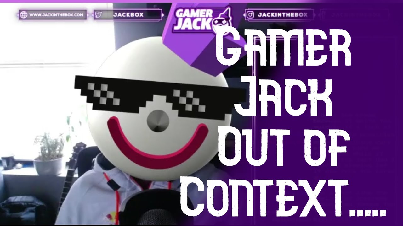 YouTubesday: 2 Mins of Gamer Jack Out Of Context- - YouTube
