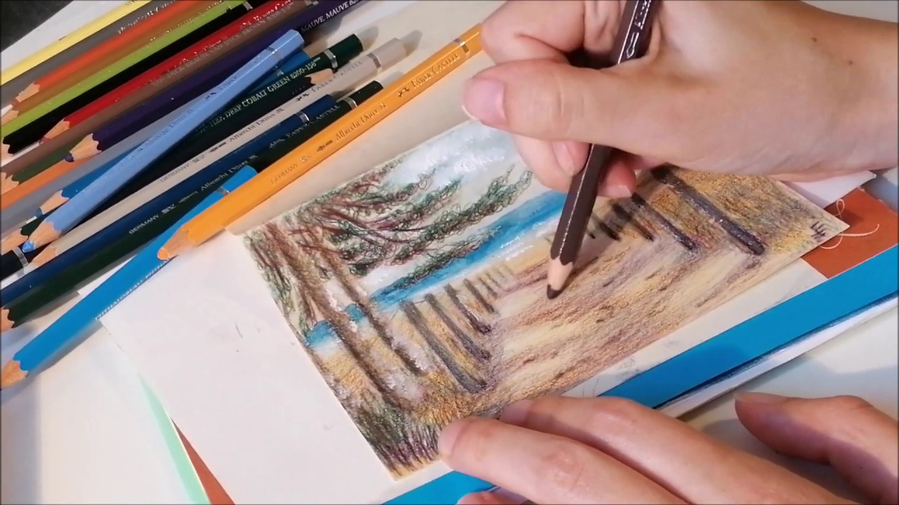 Draw your own post card #1 - YouTube