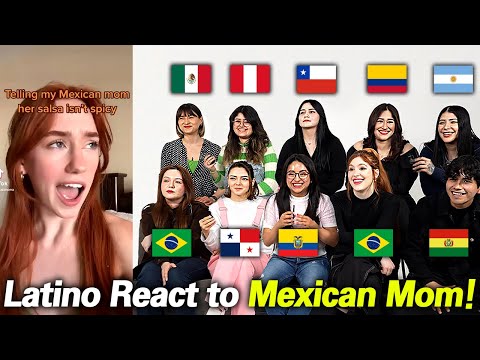 10 Latin American React to 'Telling my Mexican Mom Her Salsa Isn't Spicy' (Ana Saia's TIKTOK!!)