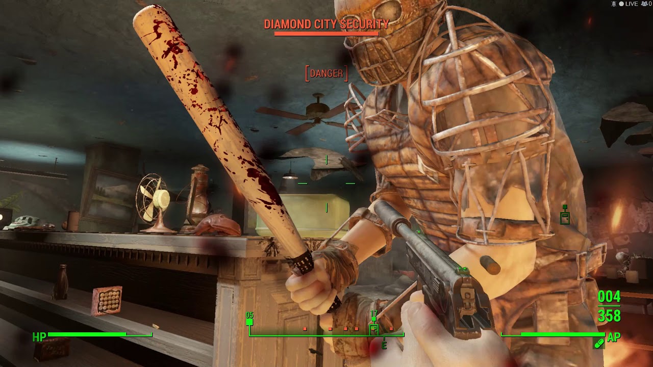 Fallout 4 Massacre at The Dugout Inn - YouTube