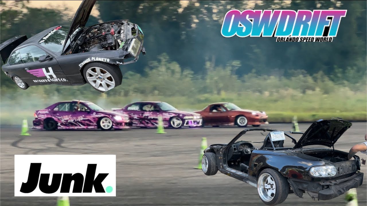 JUNK cars and OSW for some DRIFTING! - YouTube