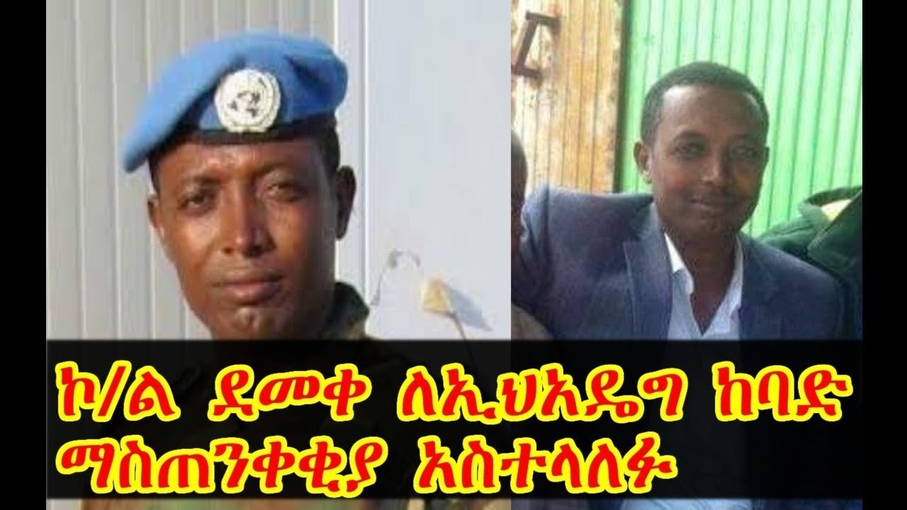 VOA Amharic Col. Demeke Exclusive | ኮ/ል ደመቀ ለኢህአዴግ ከባድ ማስጠንቀቂያ አስተላለፉ ...