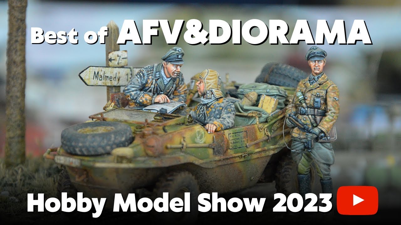 Hobby Model Show 2023 - Best of AFV & DIORAMA - YouTube