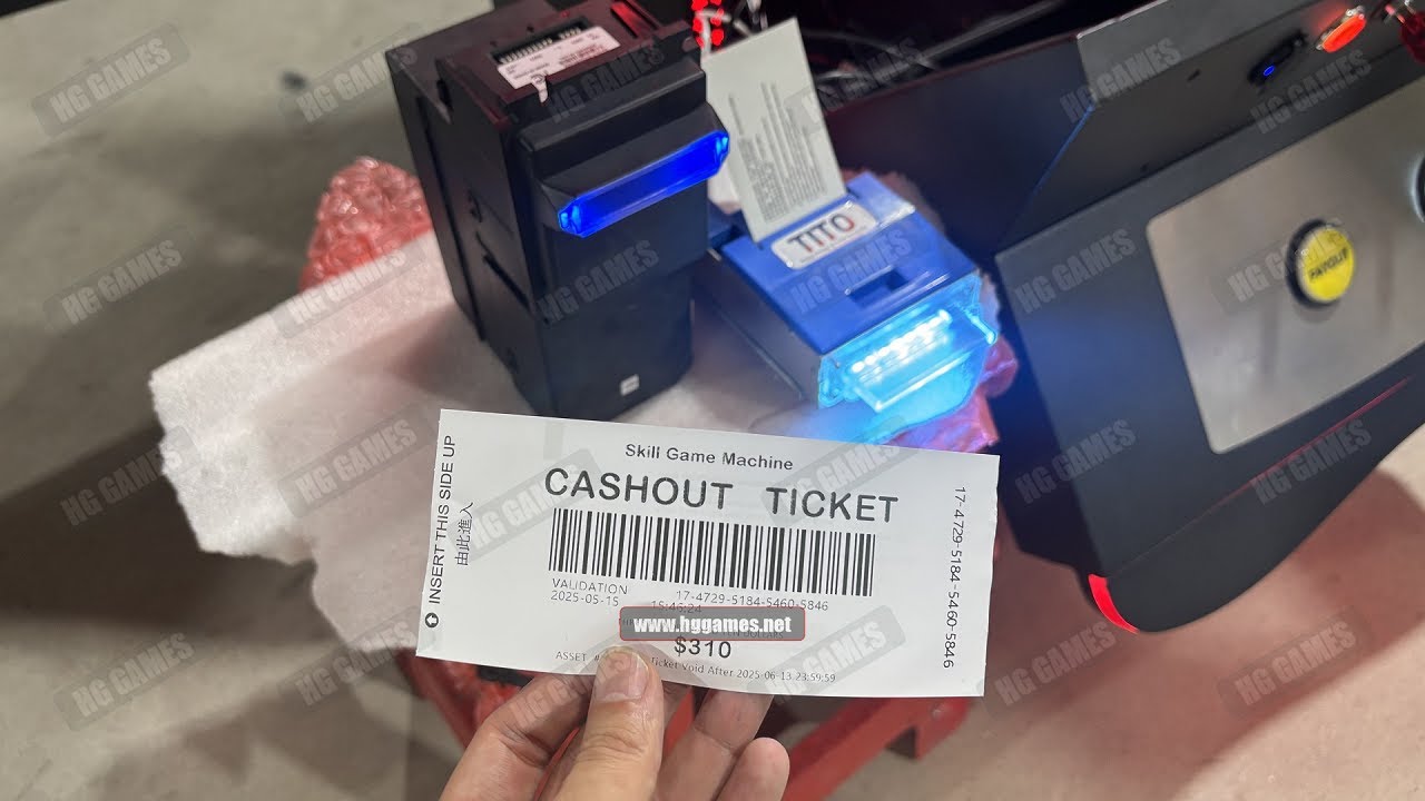 2025 Newest 43" Vertical Slot Machine Can Install TITO Ticket Epic ...