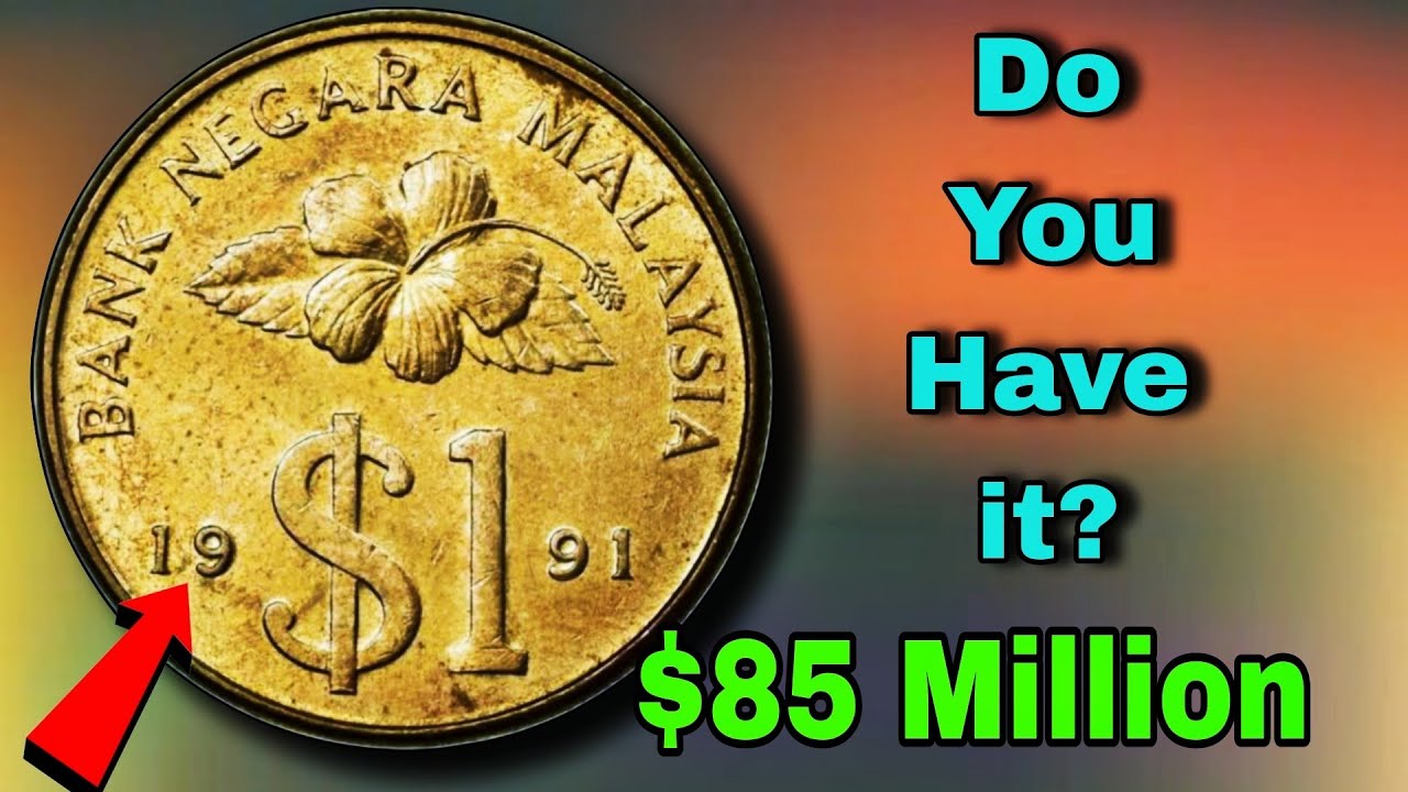 Top 3 Malaysia 1 ringgit One Dollar Old Coins, Most Valuable Coins ...