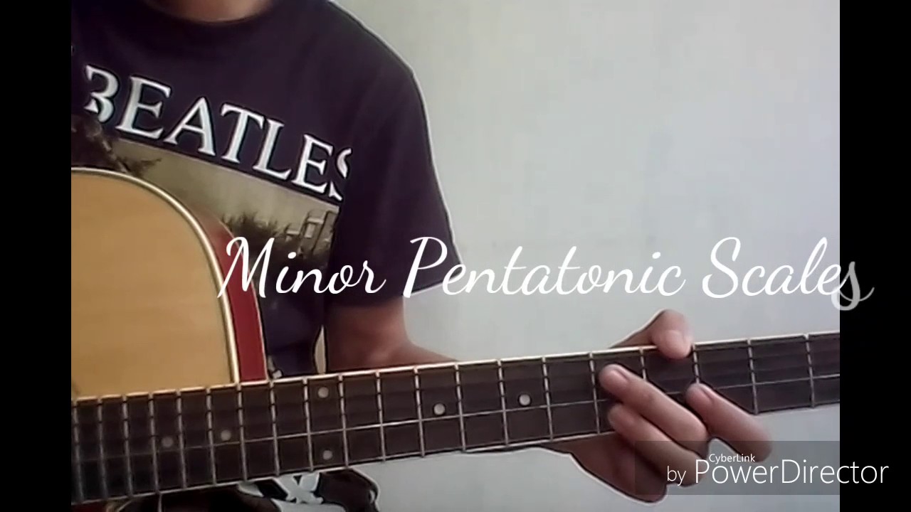 Guitar Lesson #2 : Major and Minor Pentatonic Scales (Tagalog version ...