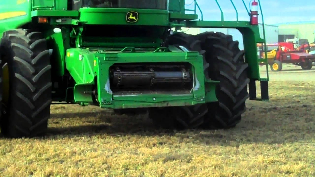 John Deere 9870 Combine Sold on ELS! - YouTube