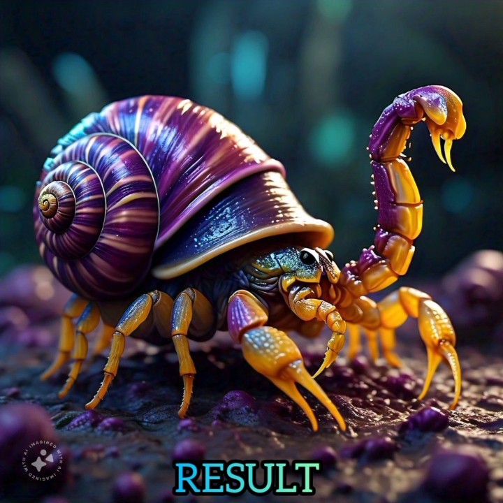 HYBRID WITH SNAIL...😲 #animals #biomimicry #hybridanimals #share #edit ...