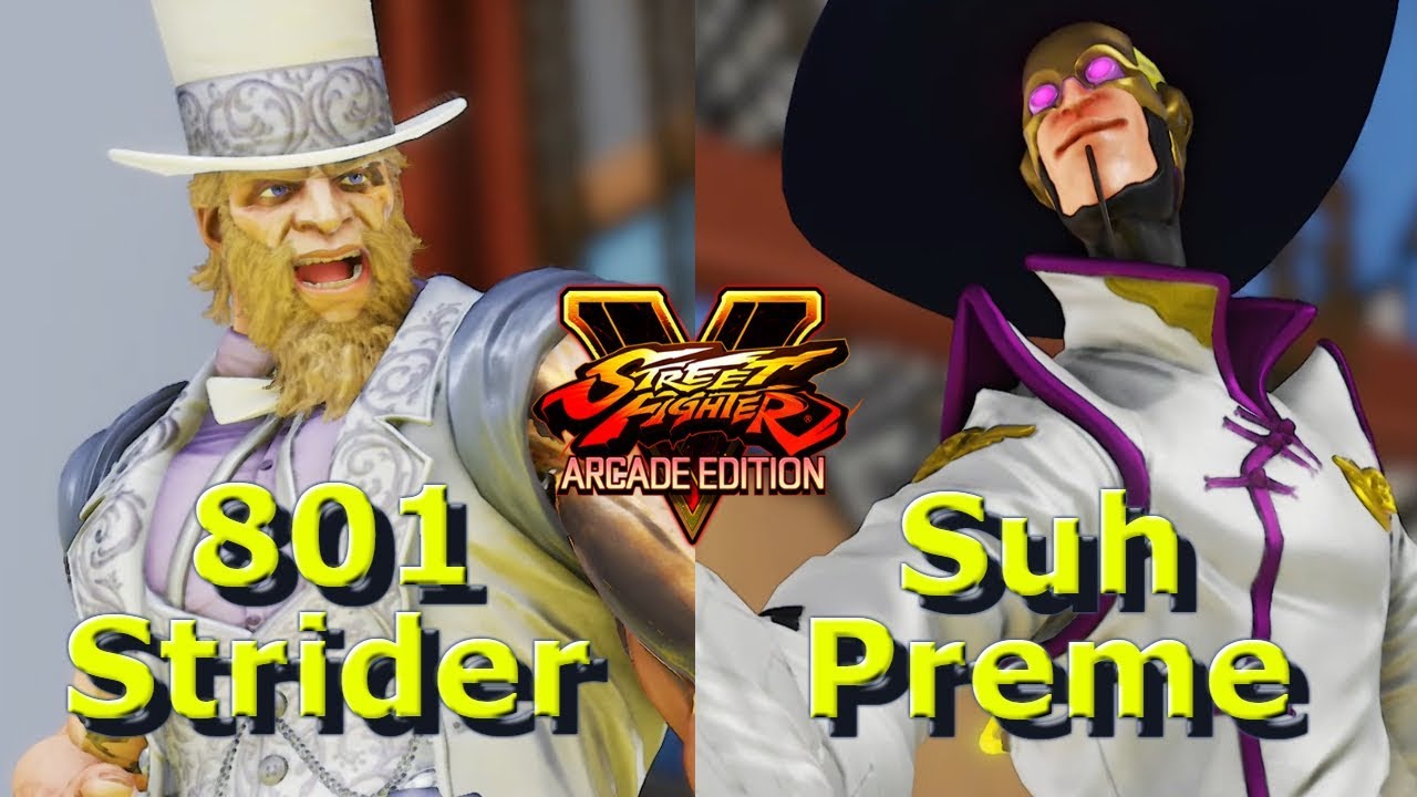 SFV AE - 801 Strider VS Suhpreme | First To 2 - YouTube