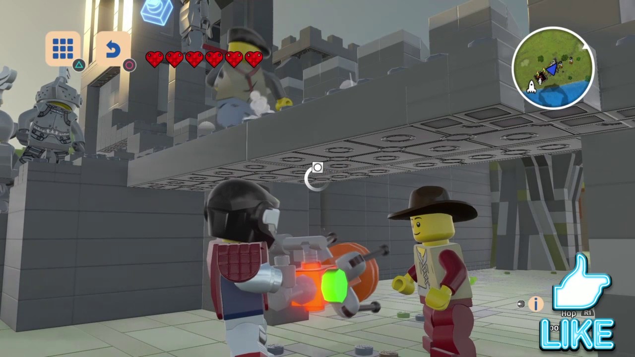 Lego Worlds Castle - YouTube