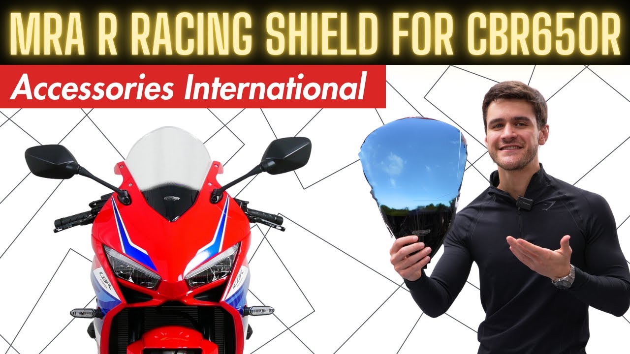 MRA R Racing Windshield for Honda CBR650R (2024-) (4025066175987 ...